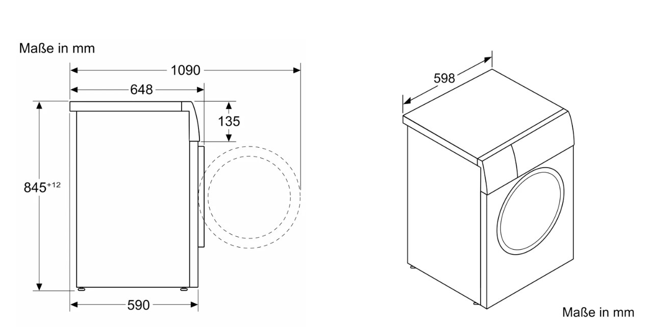 Máy giặt Bosch WGB256A90 Series 8 i-DOS Chống nhăn 10kg